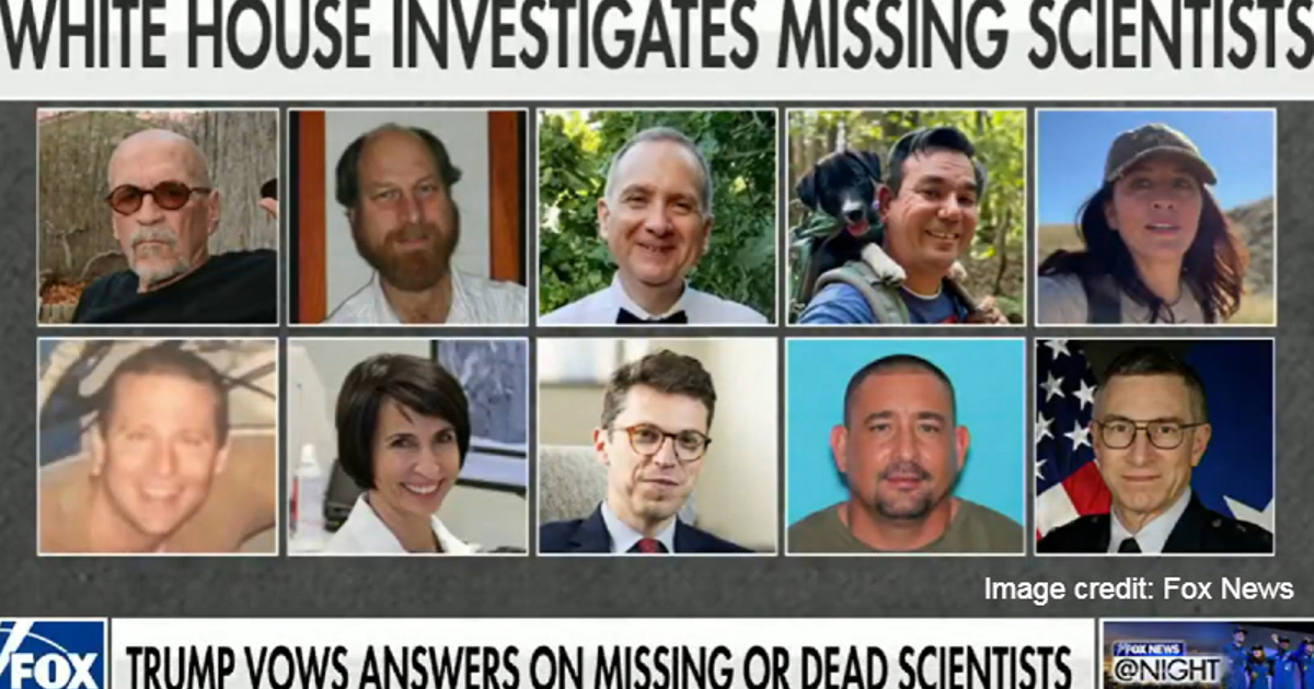 AFN - Does mystery of dead and missing scientists intersect with UAP ...