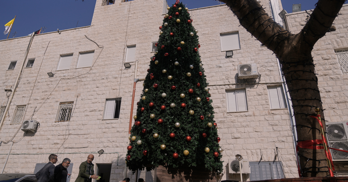 AFN - 3 Palestinians arrested on suspicion of torching a Christmas tree ...