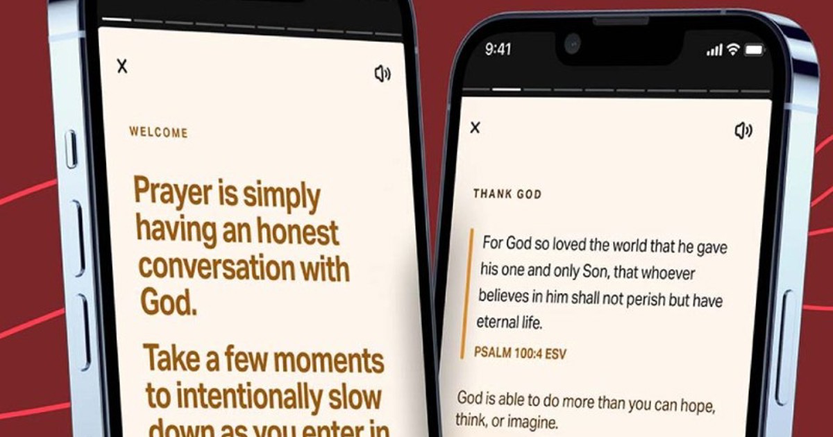 AFN - Want help getting in rhythm with God? There's an app for that