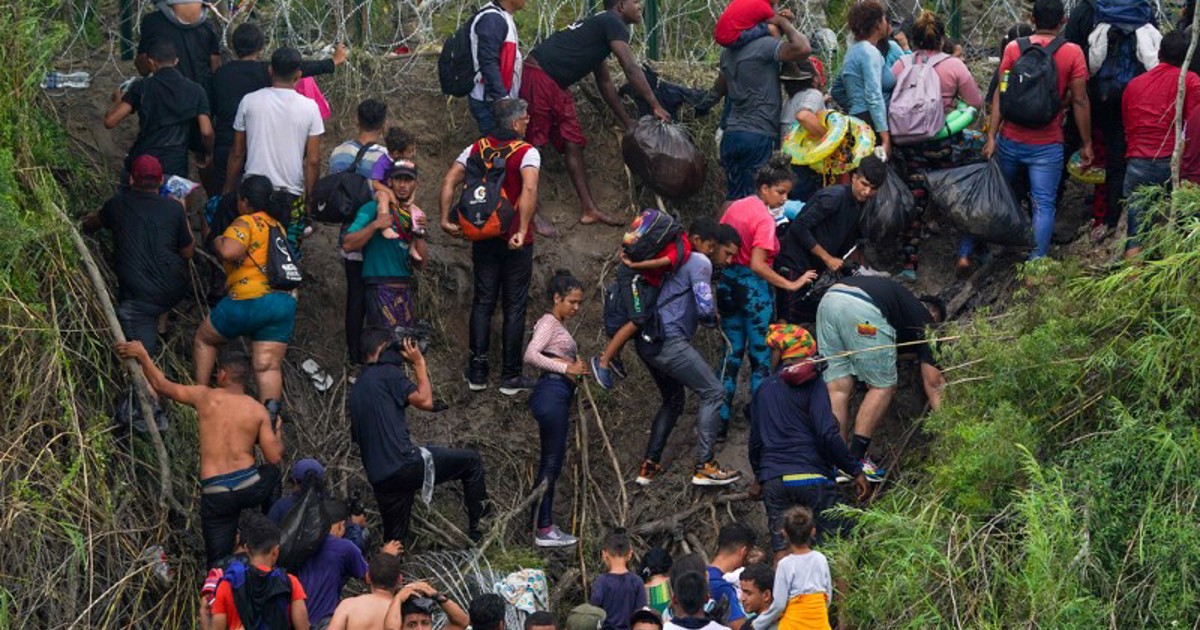 AFN - Future voters pouring over border but November election comes first