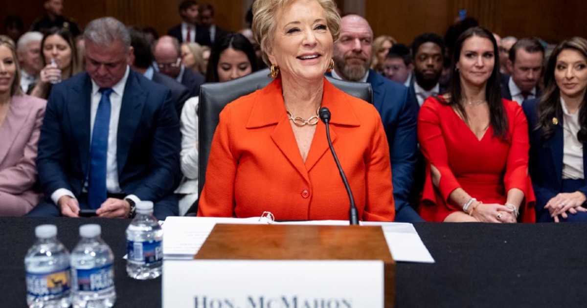 AFN - Divvying up DOE necessary for education reform: Trump nominee