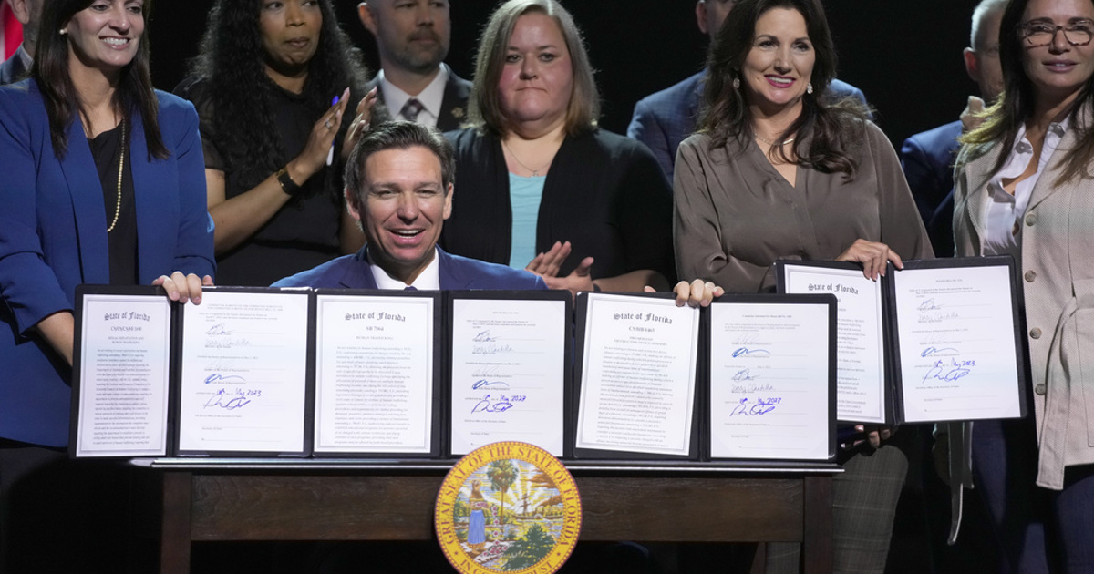 AFN - 'We need to let our kids just be kids,' DeSantis says