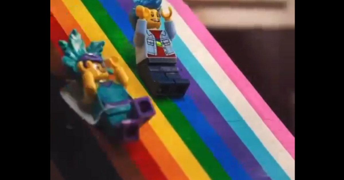 AFN - LEGO urged to let go of 'pride' push aimed at children