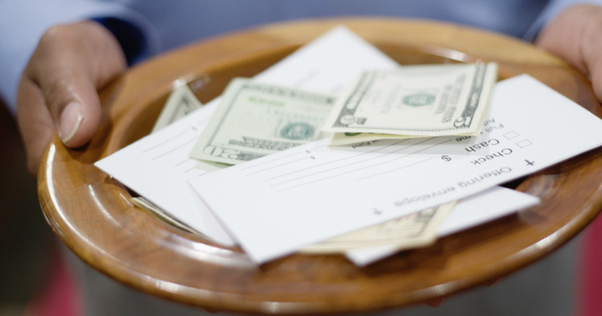 AFN - Church survey concludes growth of penny pinchers in the pews